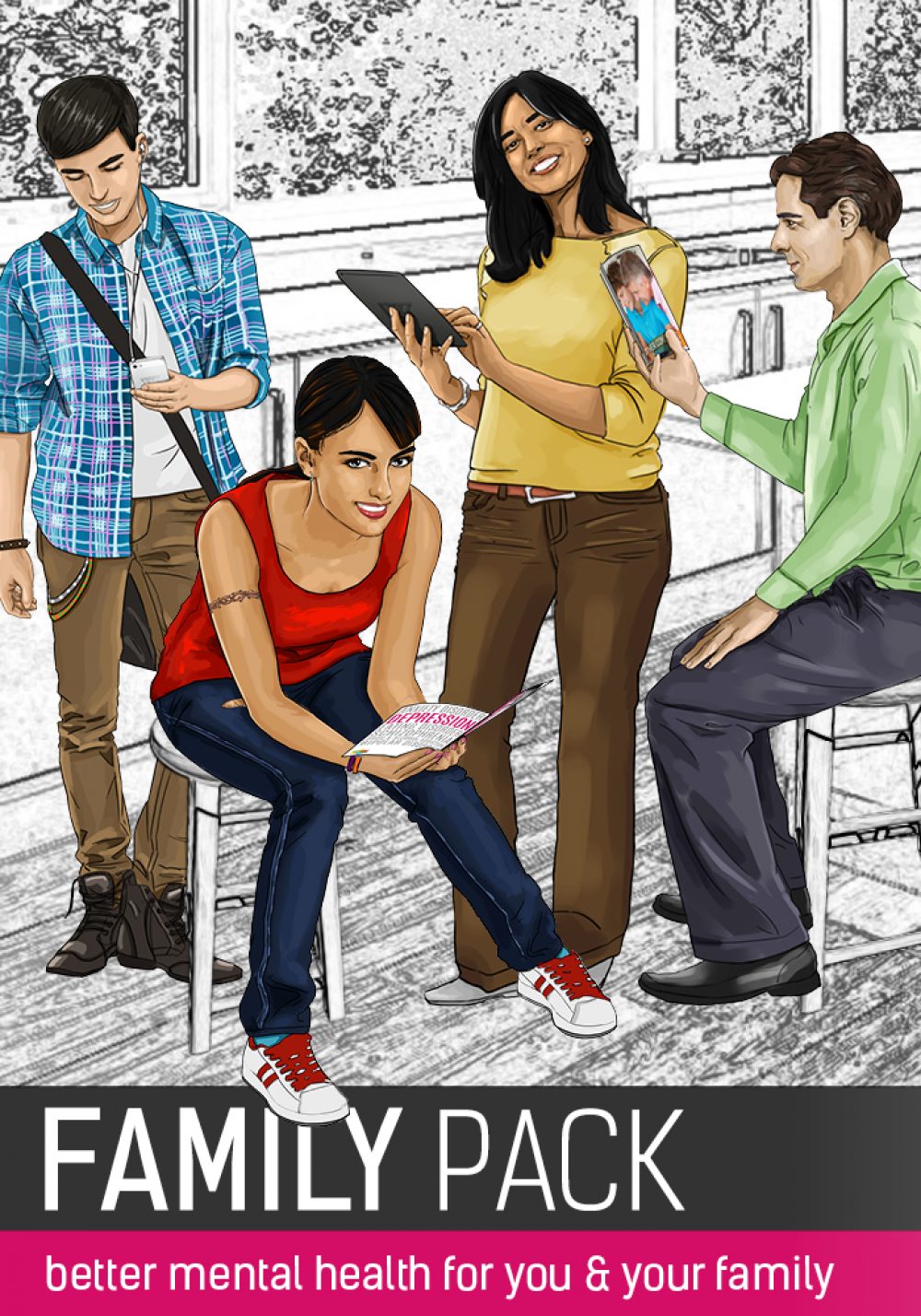 Family Pack (15 RESOURCES) - Mental Health Literacy