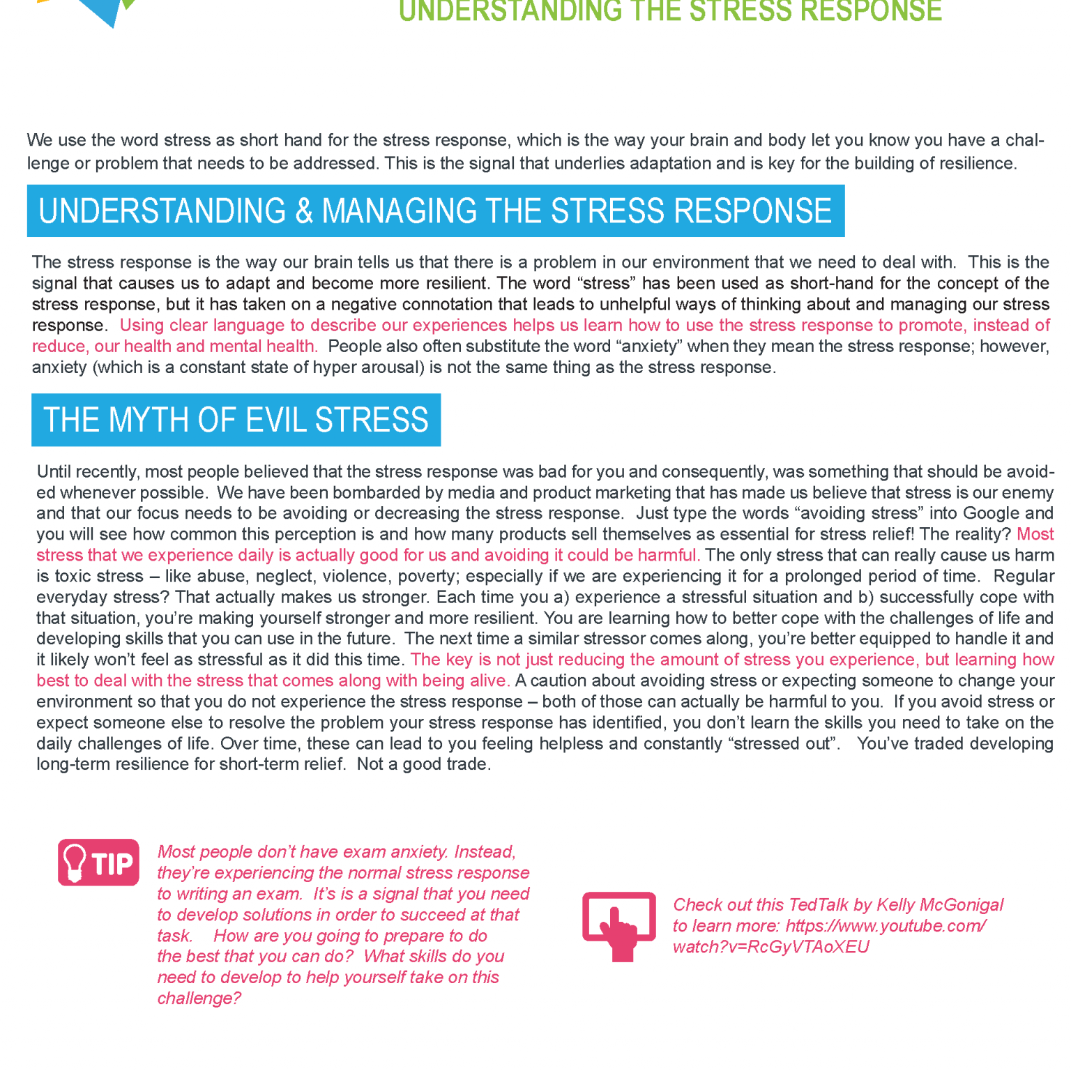 The Big 5 (+1) for Mental Health - Mental Health Literacy